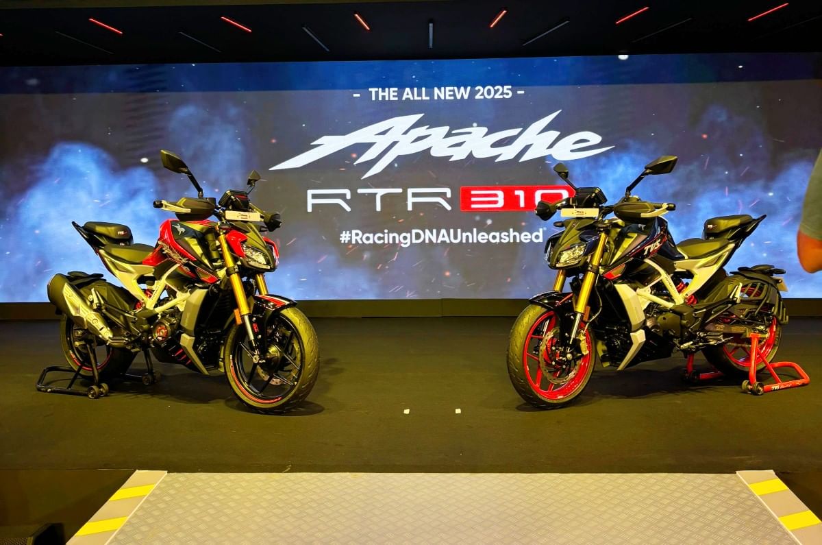 Updated TVS Apache RTR 310 launched at Rs 2.40 lakh | Autocar India